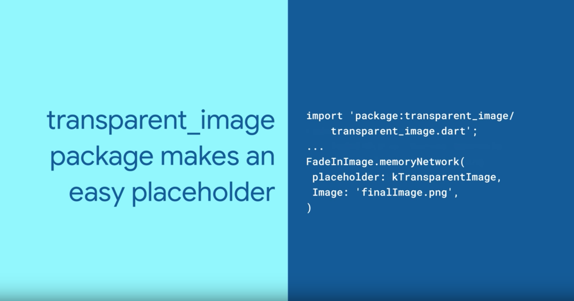 【Flutter】FadeInImageの基本とサンプルコード