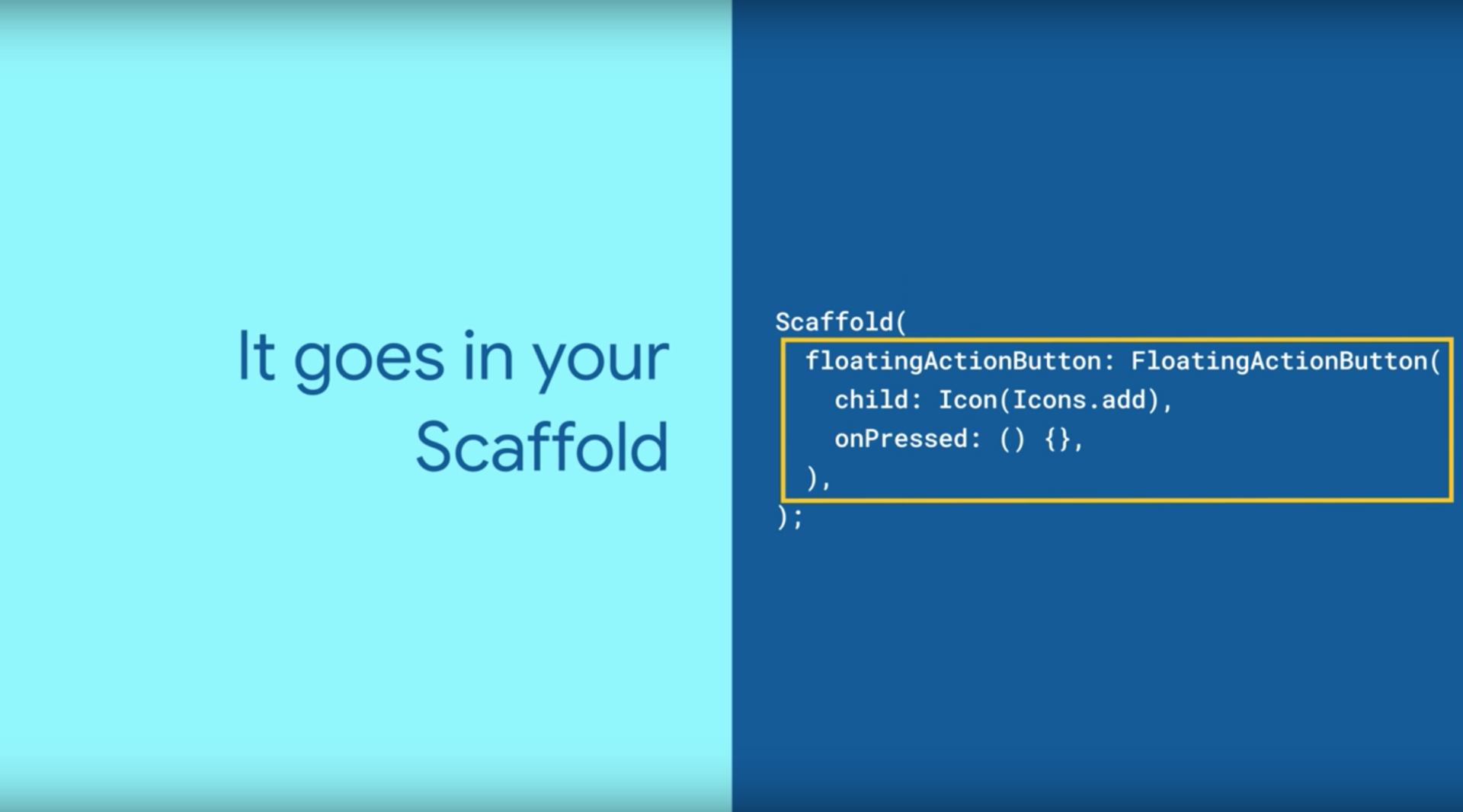 【Flutter】FloatingActionButton(FAB)の基本とサンプルコード