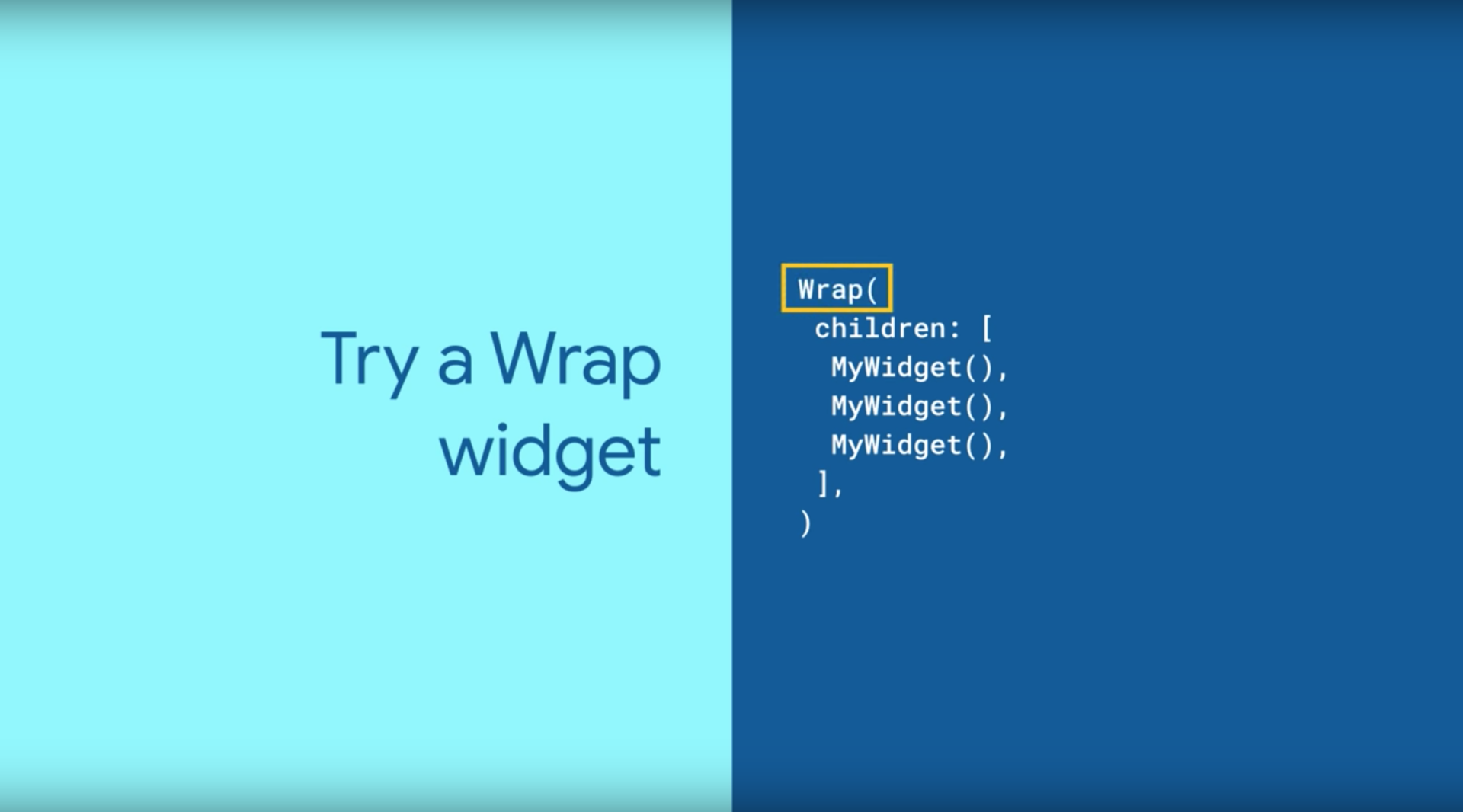 【Flutter】Wrapの基本とサンプルコード