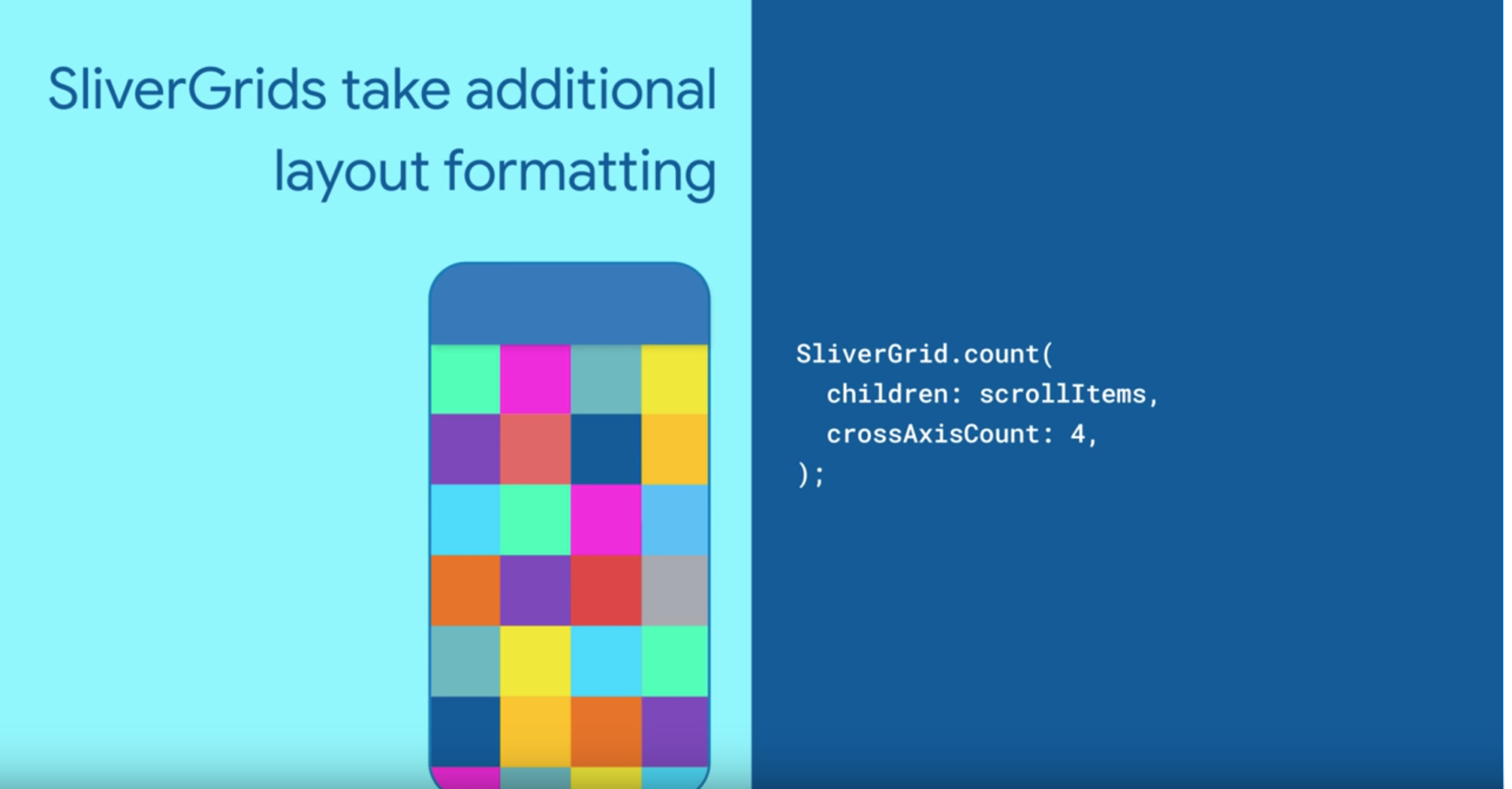 【Flutter】SliverList & SliverGridの基本とサンプルコード