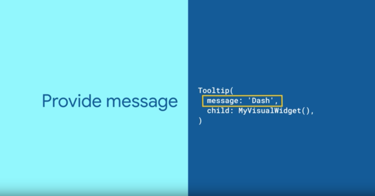 【Flutter】Tooltipの基本とサンプルコード